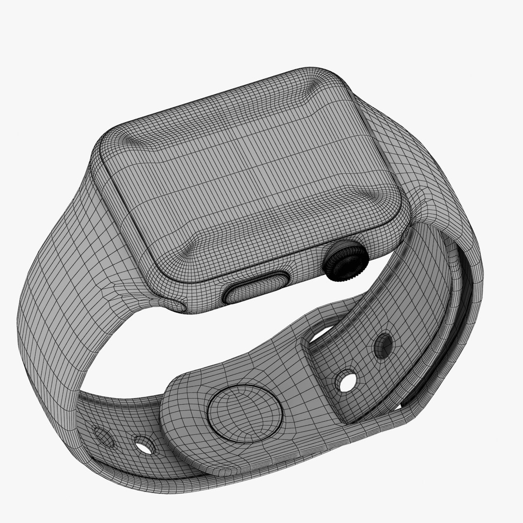3d apple watch model