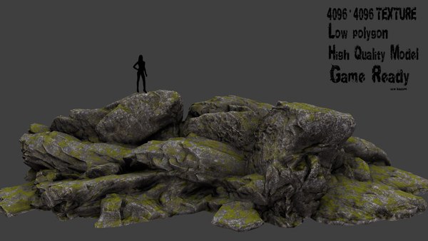 3D model rocks - TurboSquid 1163562
