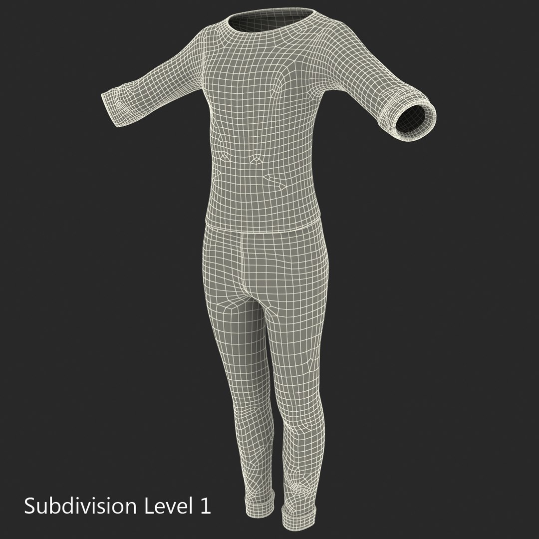 3ds max female casual clothes