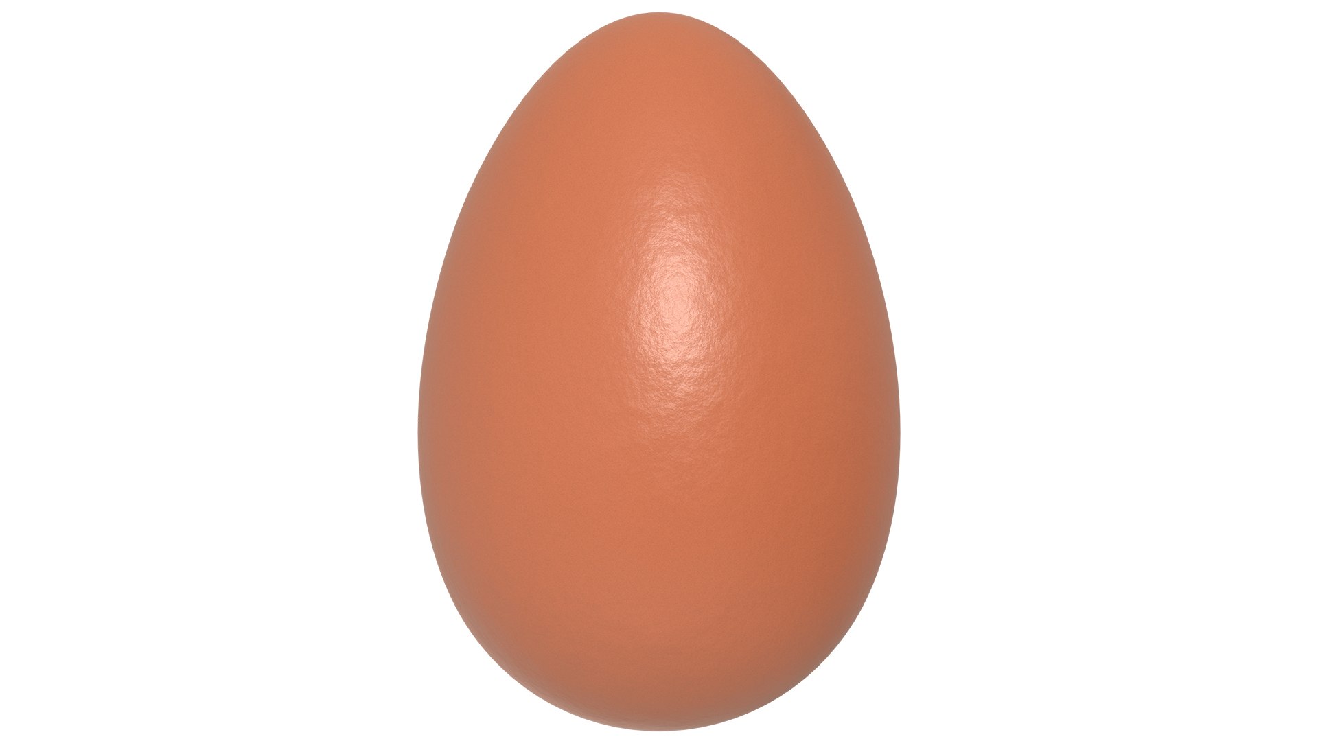 3D Brown Chicken Egg Model - TurboSquid 2303027
