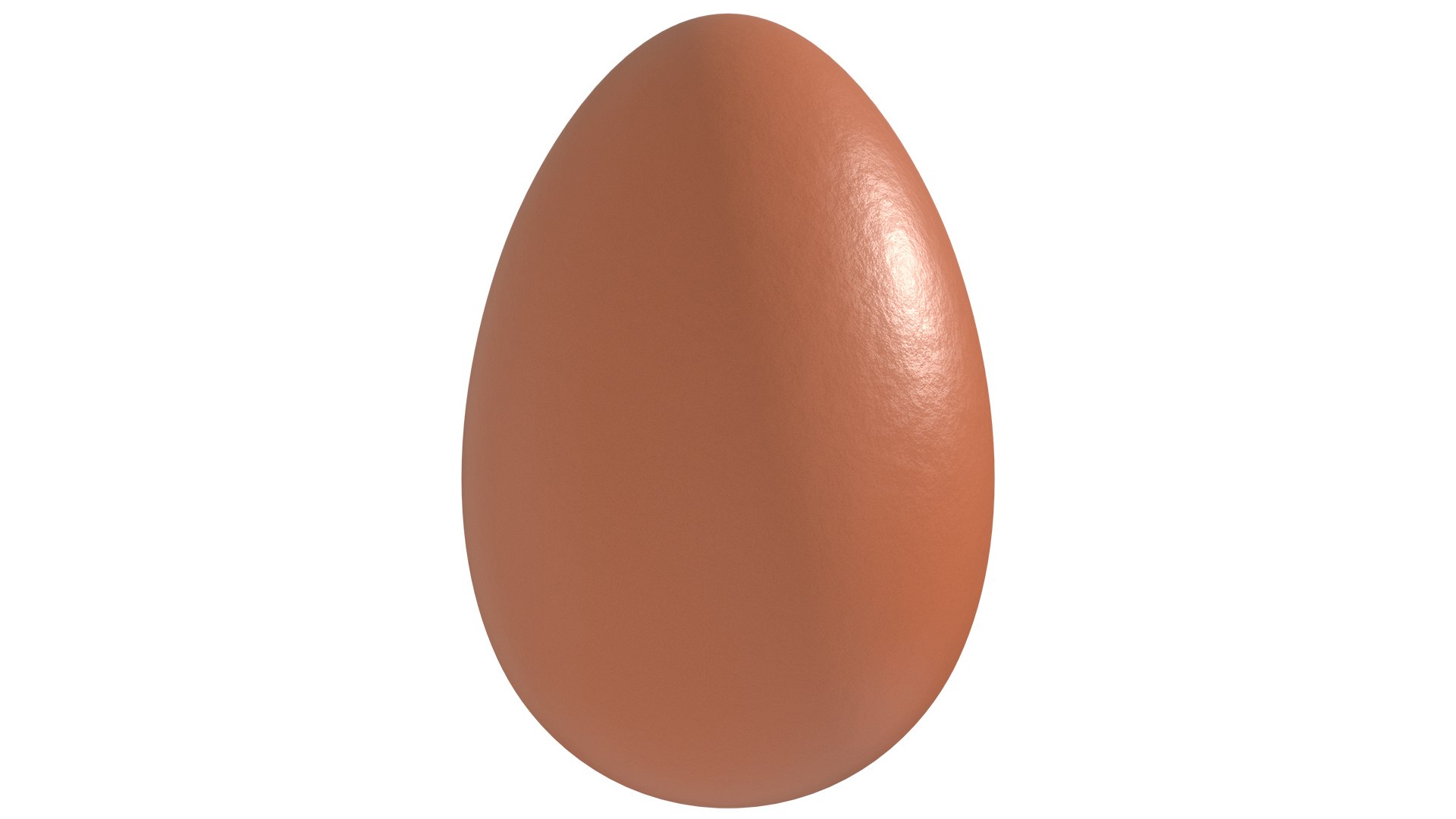 3D Brown Chicken Egg Model - TurboSquid 2303027