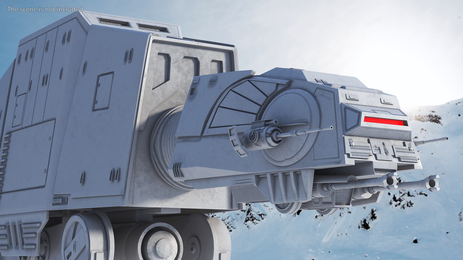 3D Star Wars AT-AT Rigged For Maya Model - TurboSquid 2244490