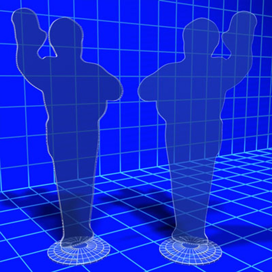 Police School Zone Sign 3d Model