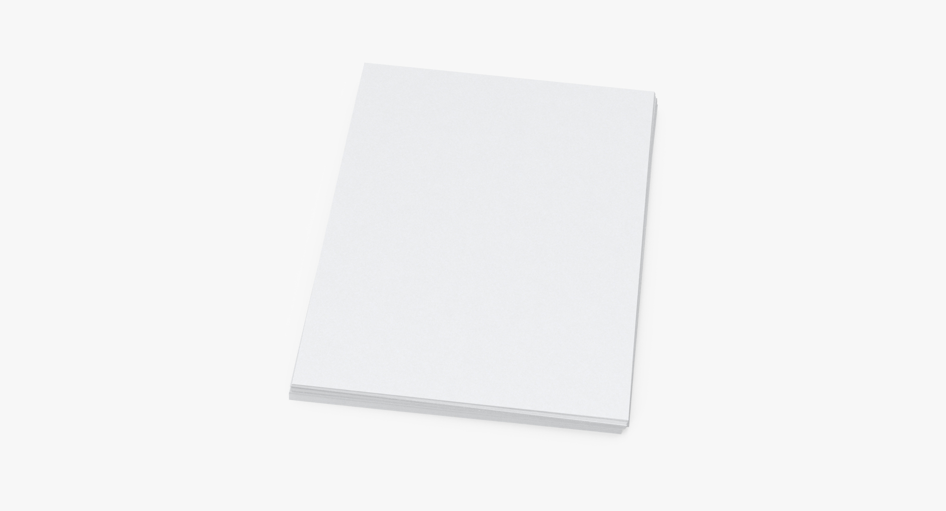 3D Small Stack Paper Sheets Model - TurboSquid 1206498