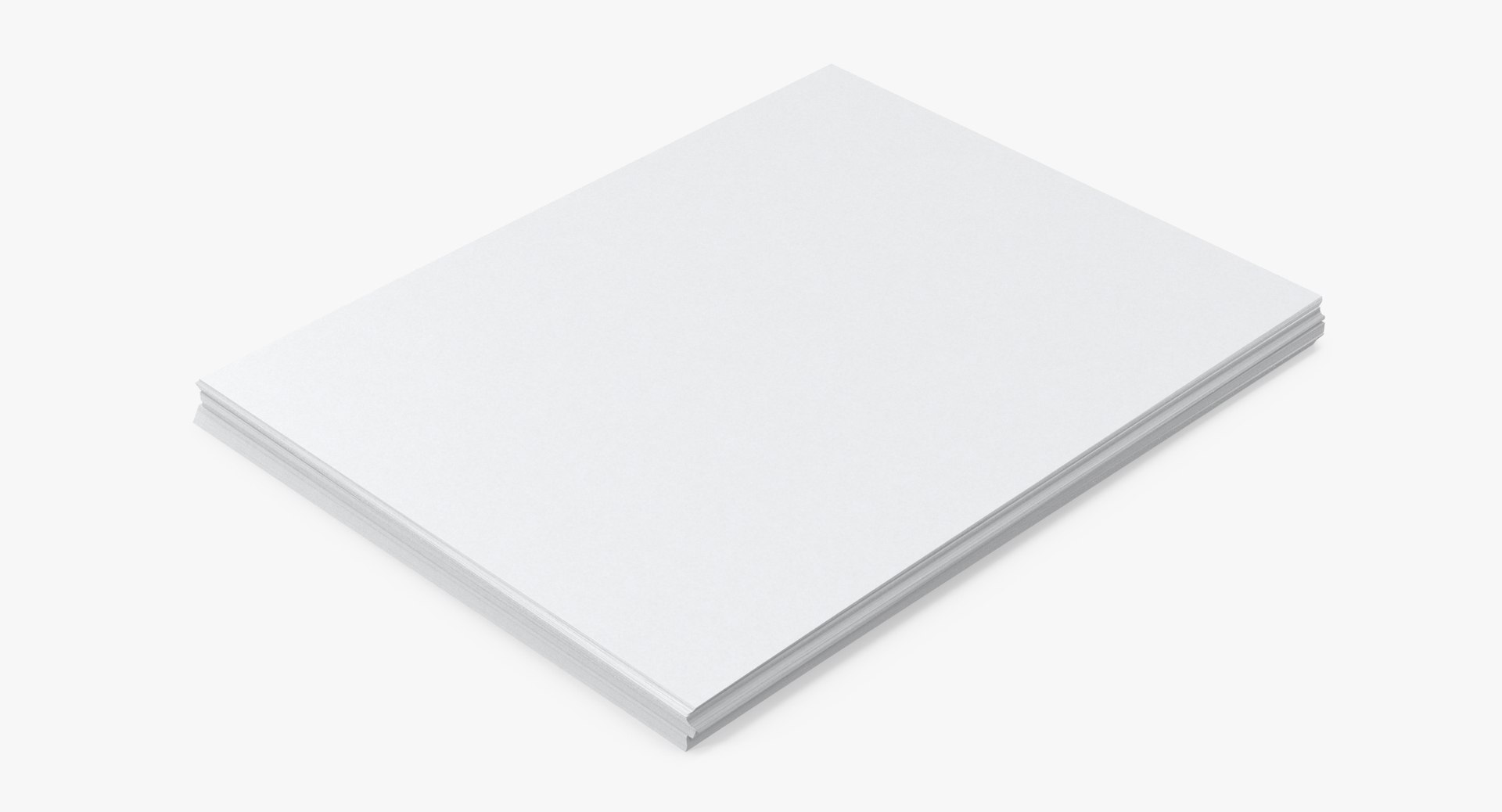 3D Small Stack Paper Sheets Model - TurboSquid 1206498