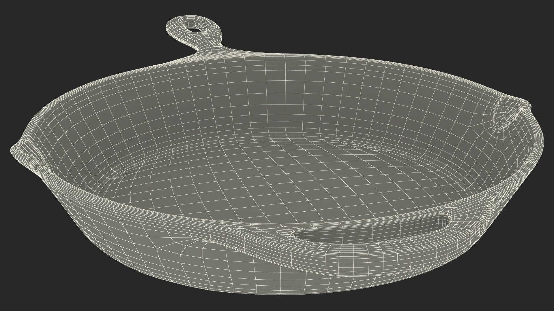 3D Cast Iron Frying Pan model - TurboSquid 2075009