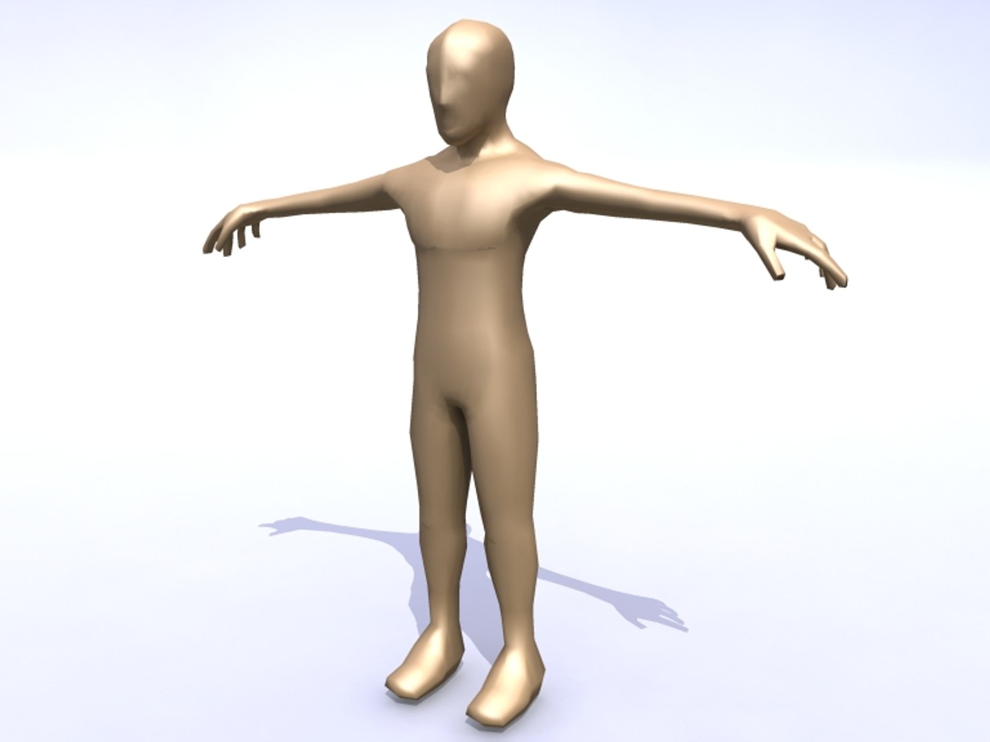 3d Model Joe Pleb Human V2