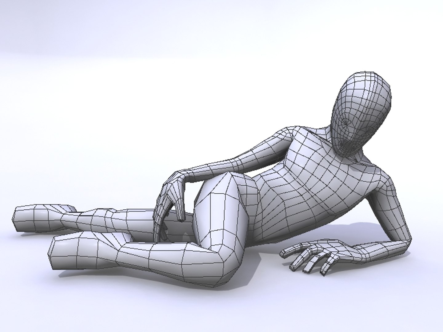 3d Model Joe Pleb Human V2