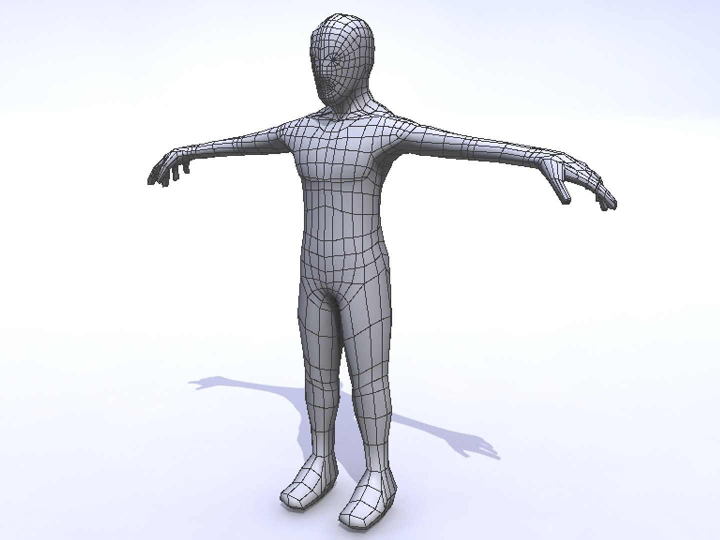 3d Model Joe Pleb Human V2