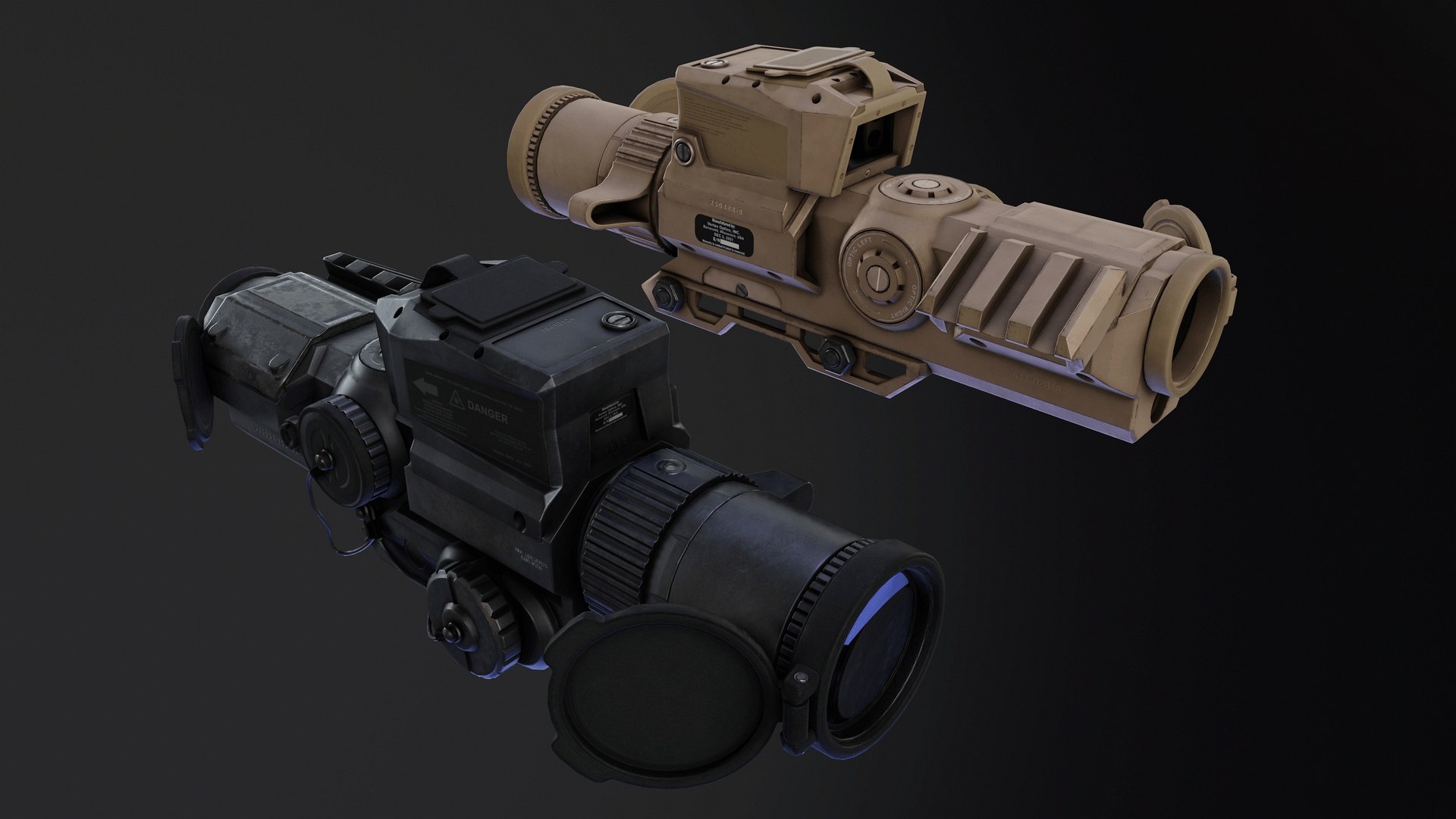 Vortex XM157 NGSW FC Optic 3D Model - TurboSquid 1891586