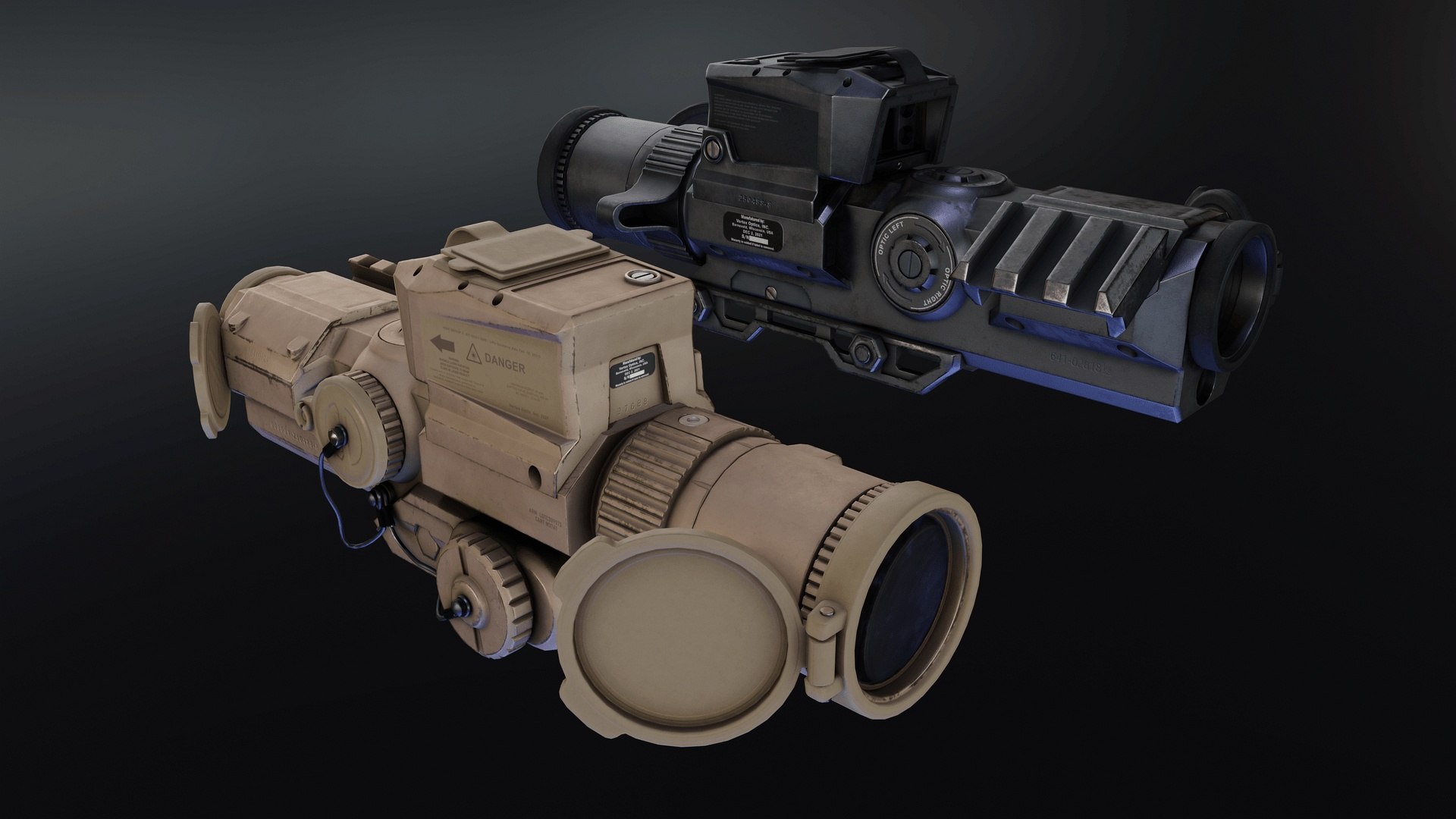 Vortex XM157 NGSW FC Optic 3D Model - TurboSquid 1891586