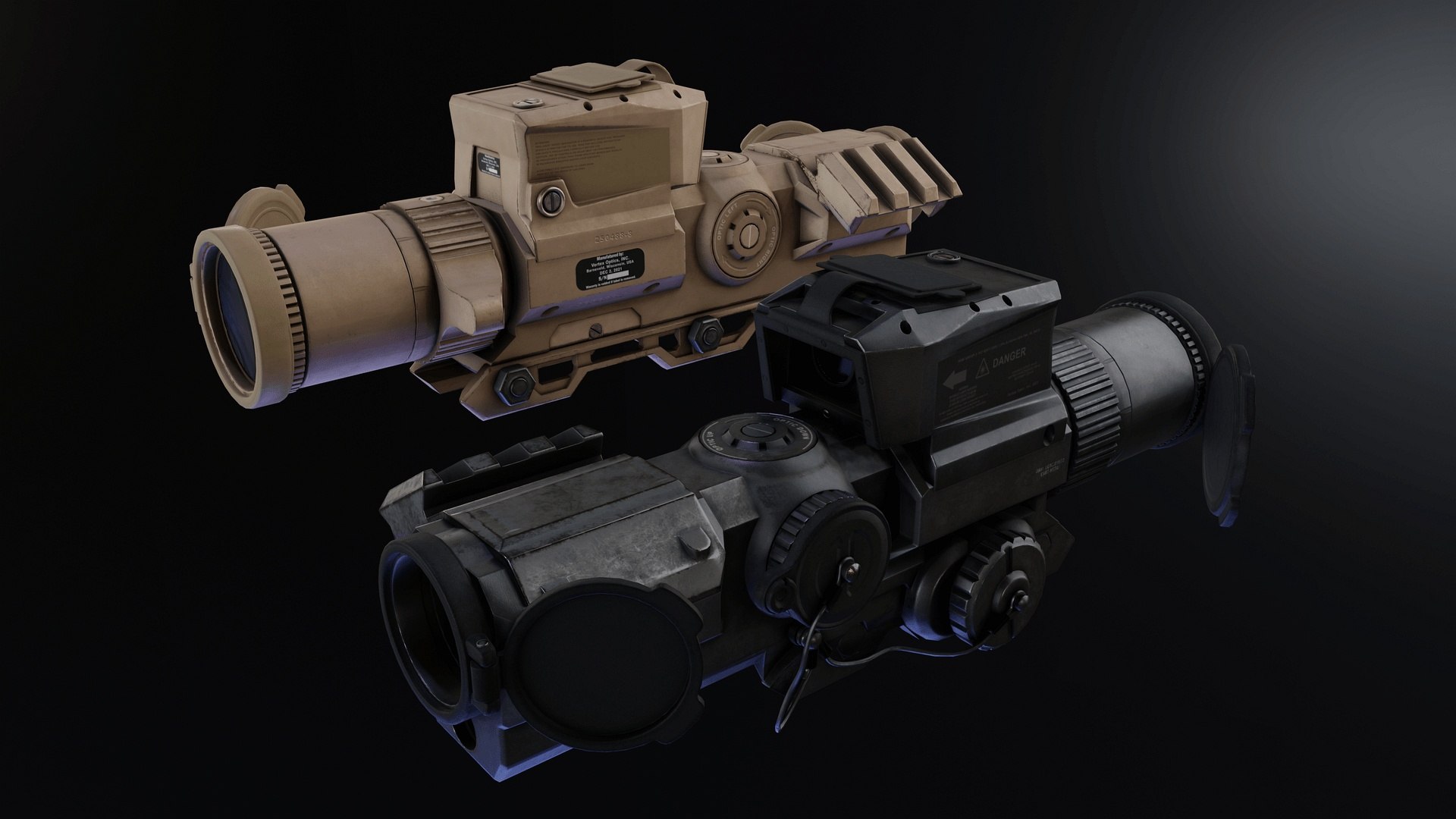 Vortex XM157 NGSW FC Optic 3D Model - TurboSquid 1891586