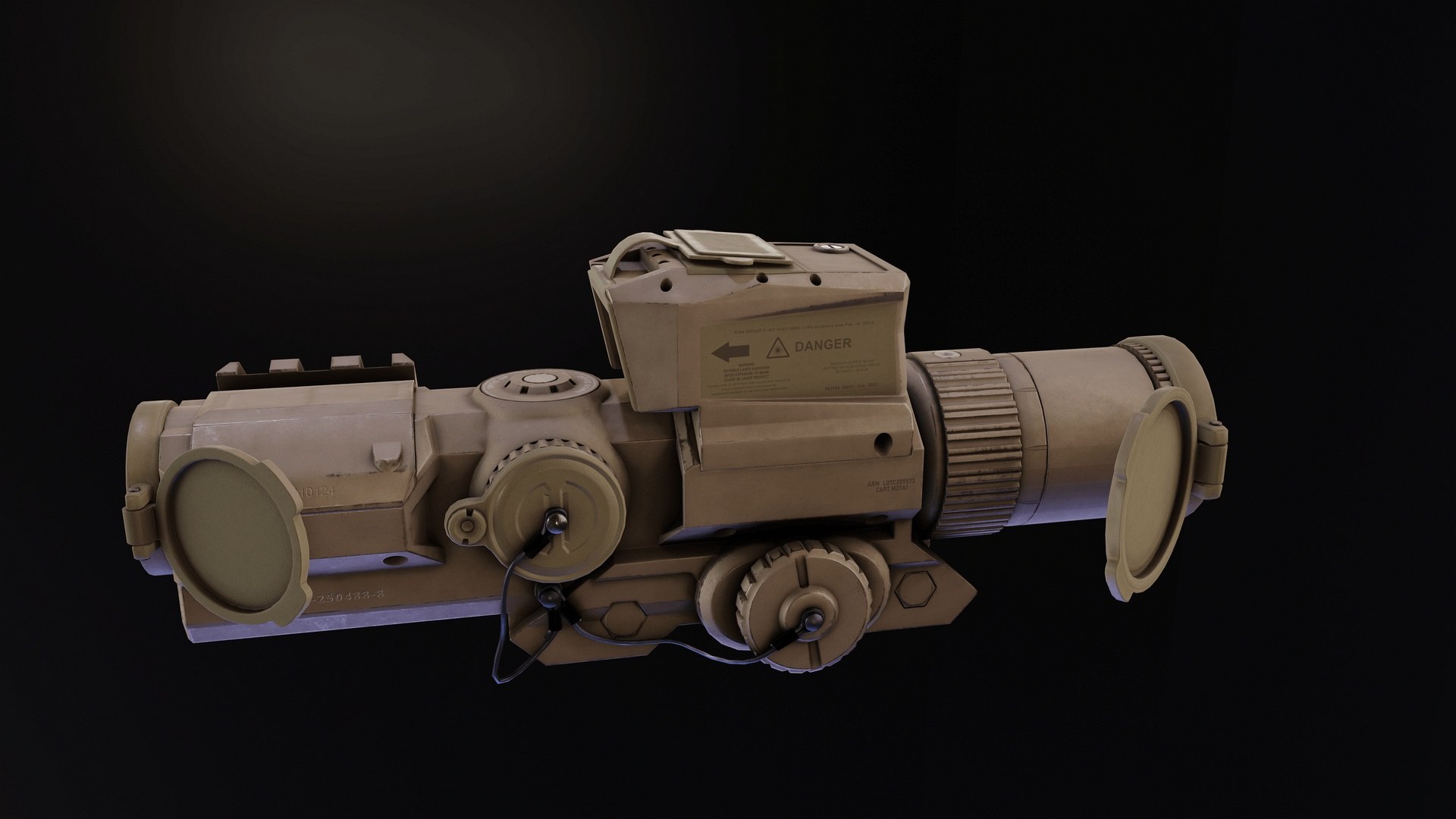 Vortex XM157 NGSW FC Optic 3D Model - TurboSquid 1891586