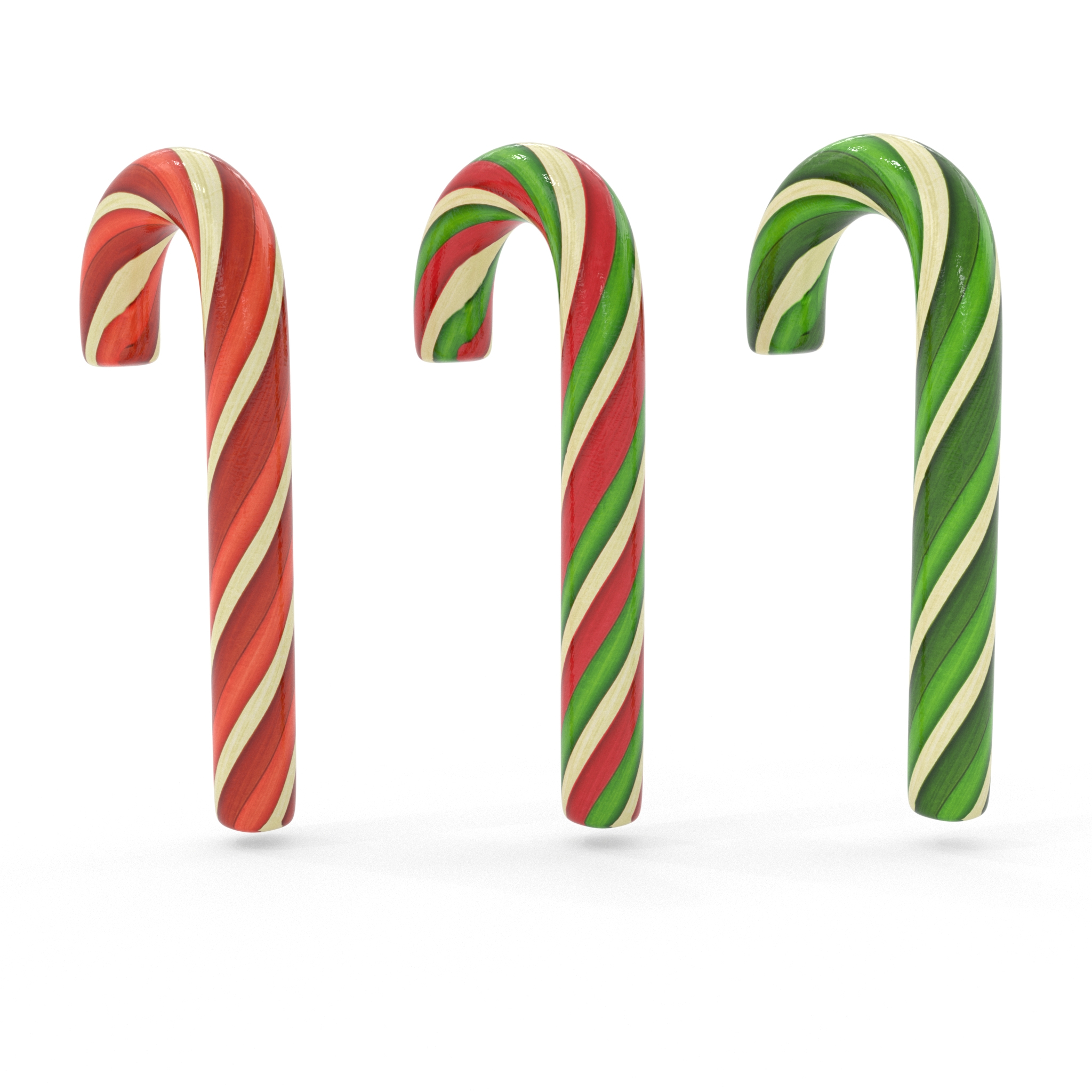 Christmas candy 3D model - TurboSquid 1662459