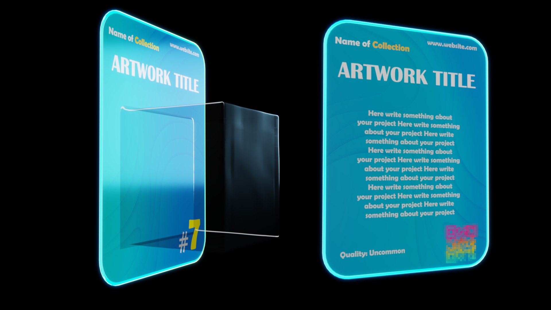 3D Collectible Boxes - The Complete Collection - NFT Templates ...