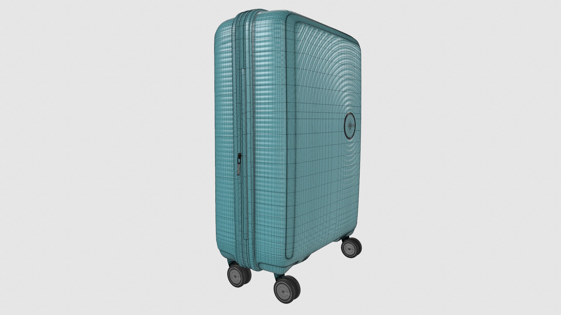 American Tourister Suitcase 3D Model - TurboSquid 2160941