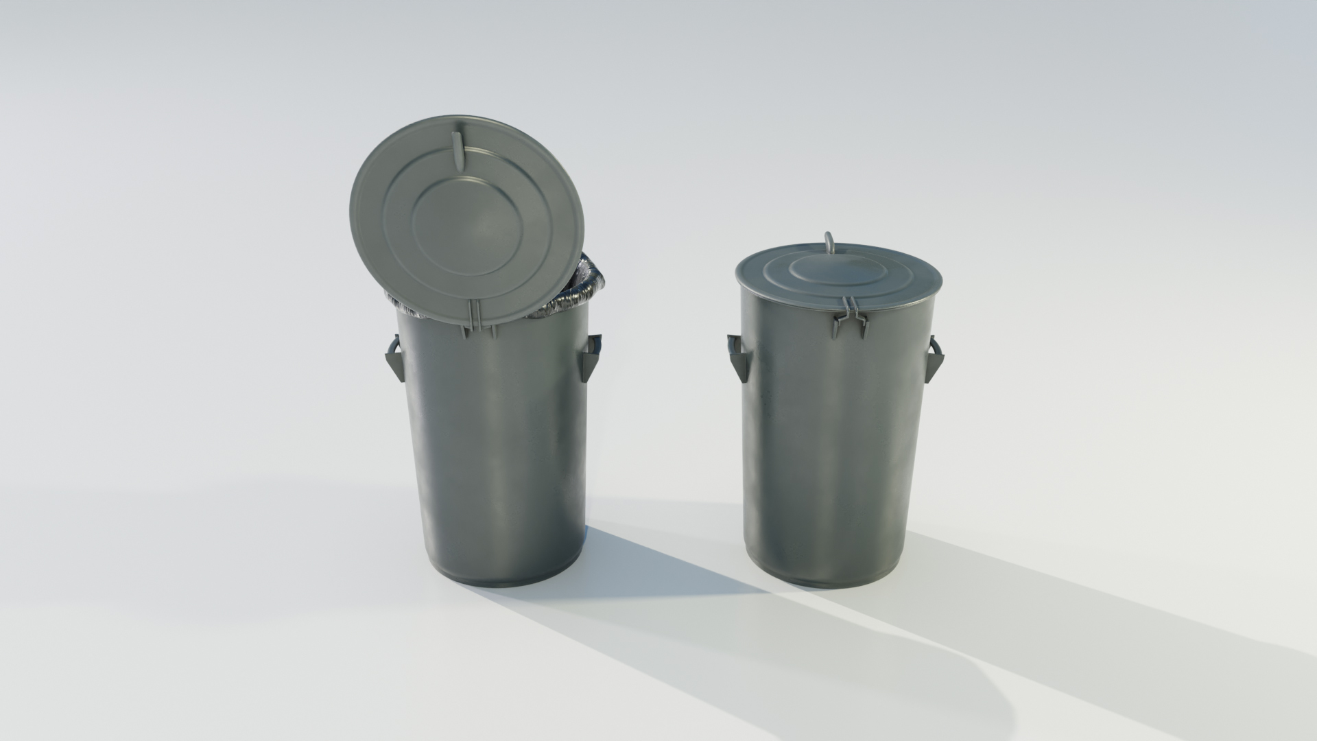 Garbage Can 3d Model Turbosquid 2114440