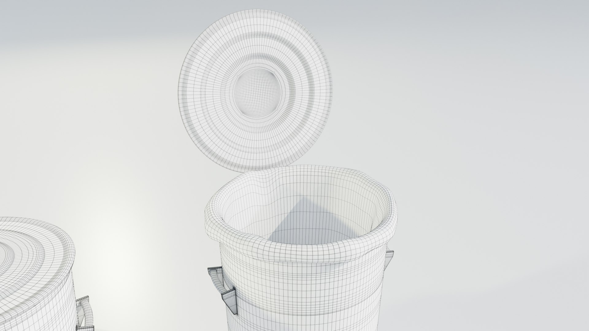 Garbage Can 3D Model - TurboSquid 2114440