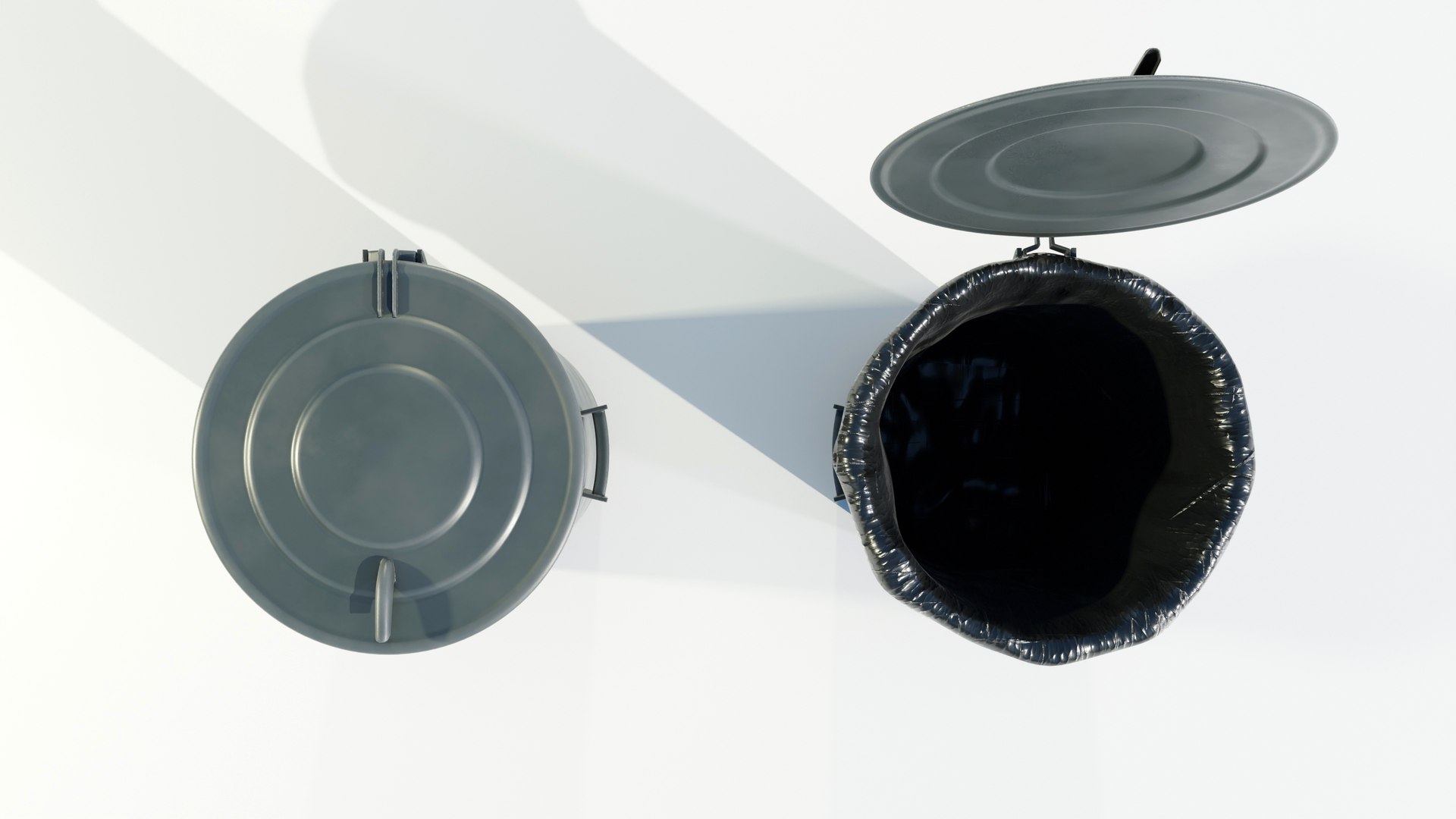 Garbage Can 3D Model - TurboSquid 2114440