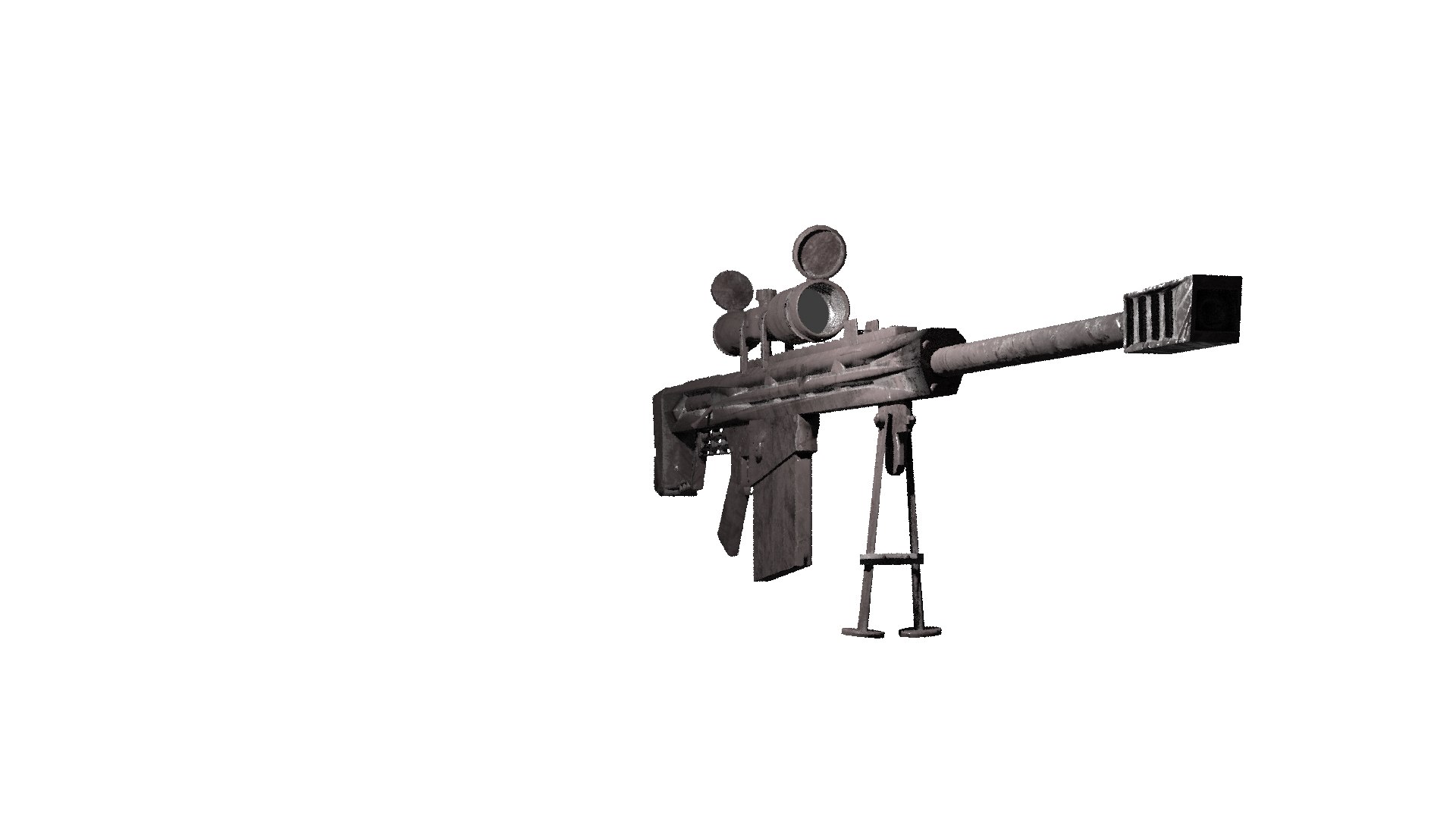 3D UTR130SniperRifle Model - TurboSquid 2258025