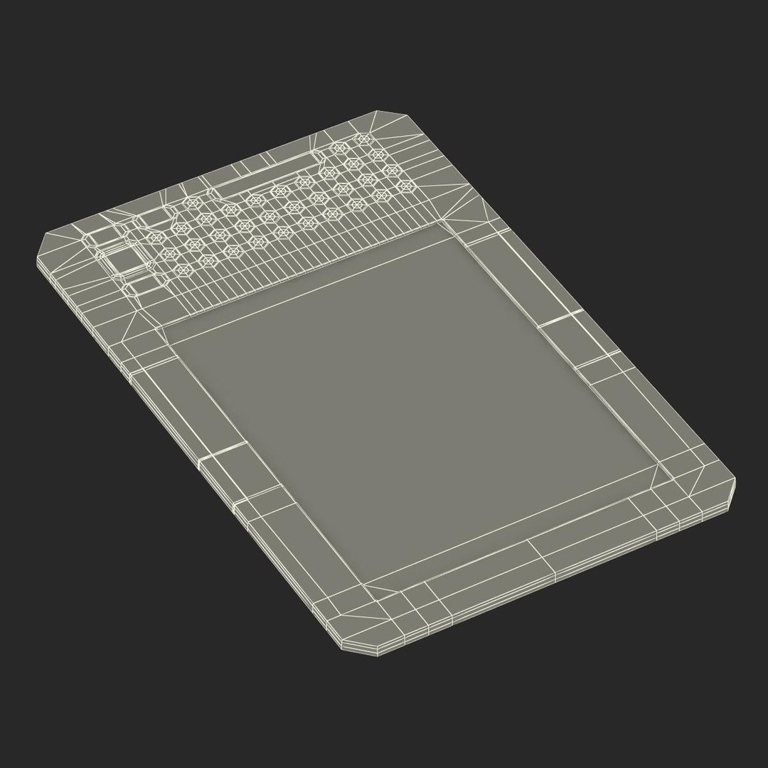 3d Model Of Amazon Kindle Keyboard 3g