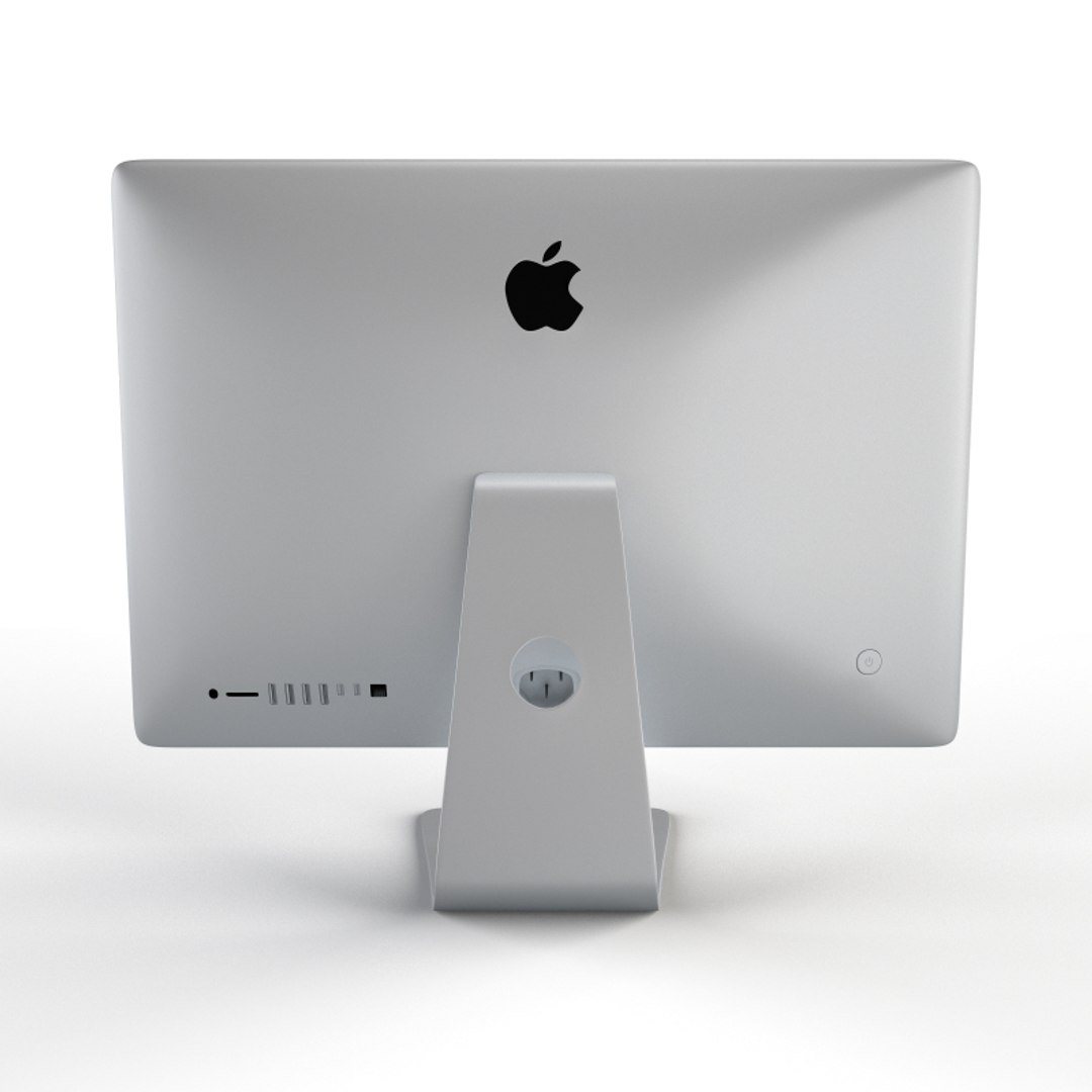New Imac 2013 2014 3d Model
