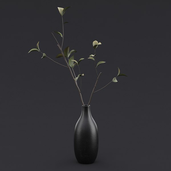 modelo 3d Tree Branch In Vase IV - TurboSquid 2110662