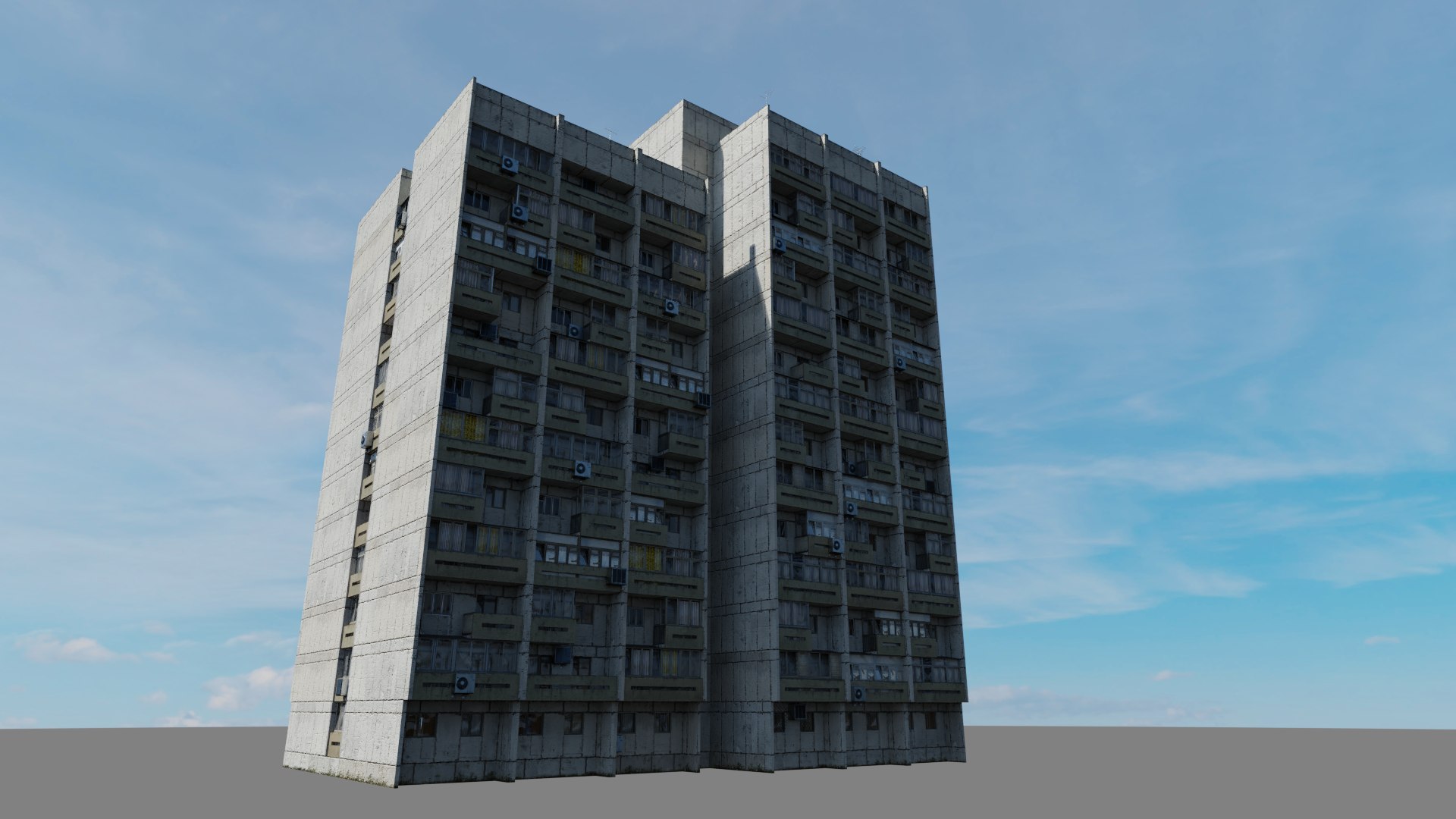 3D Model Soviet Building Russia - TurboSquid 1420147