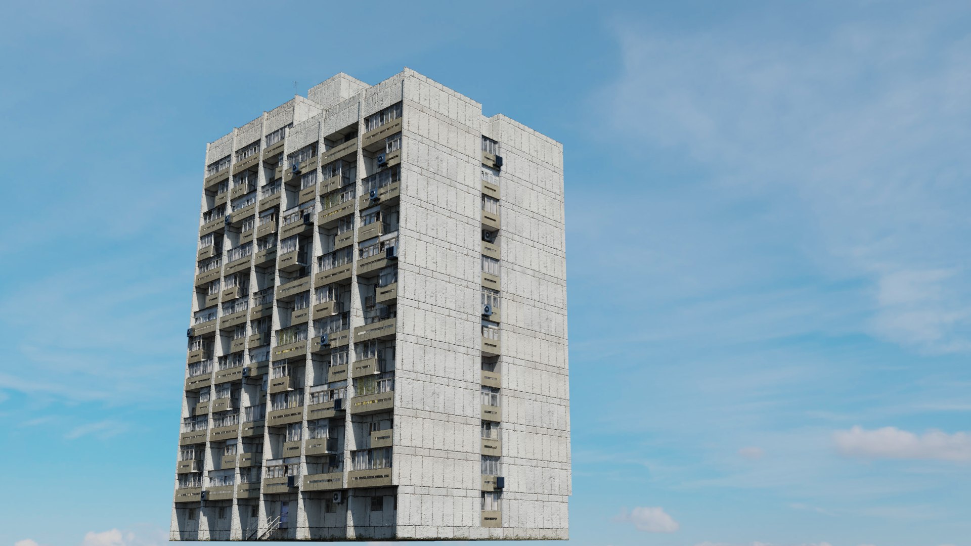 3D Model Soviet Building Russia - TurboSquid 1420147