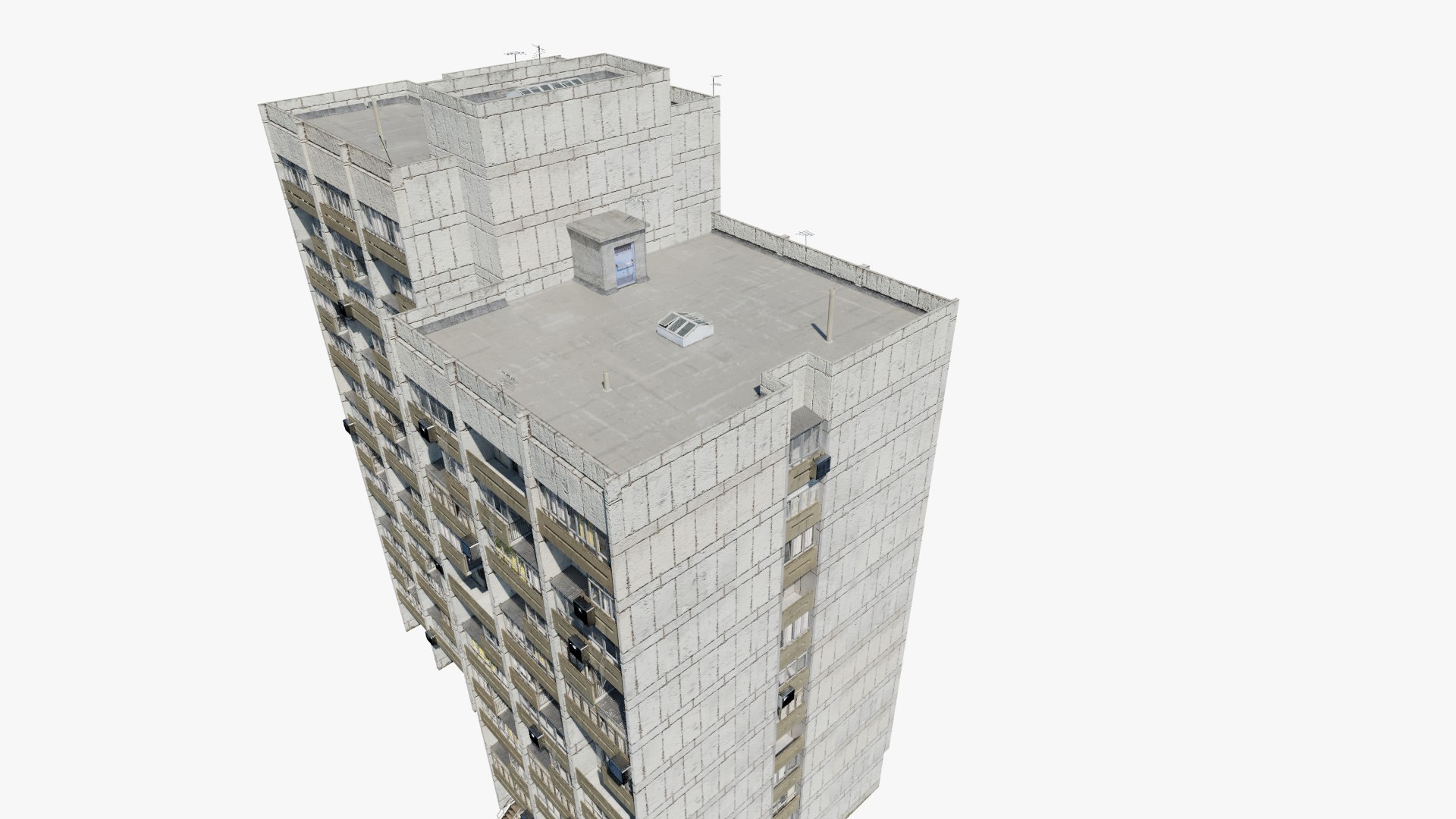 3D Model Soviet Building Russia - TurboSquid 1420147