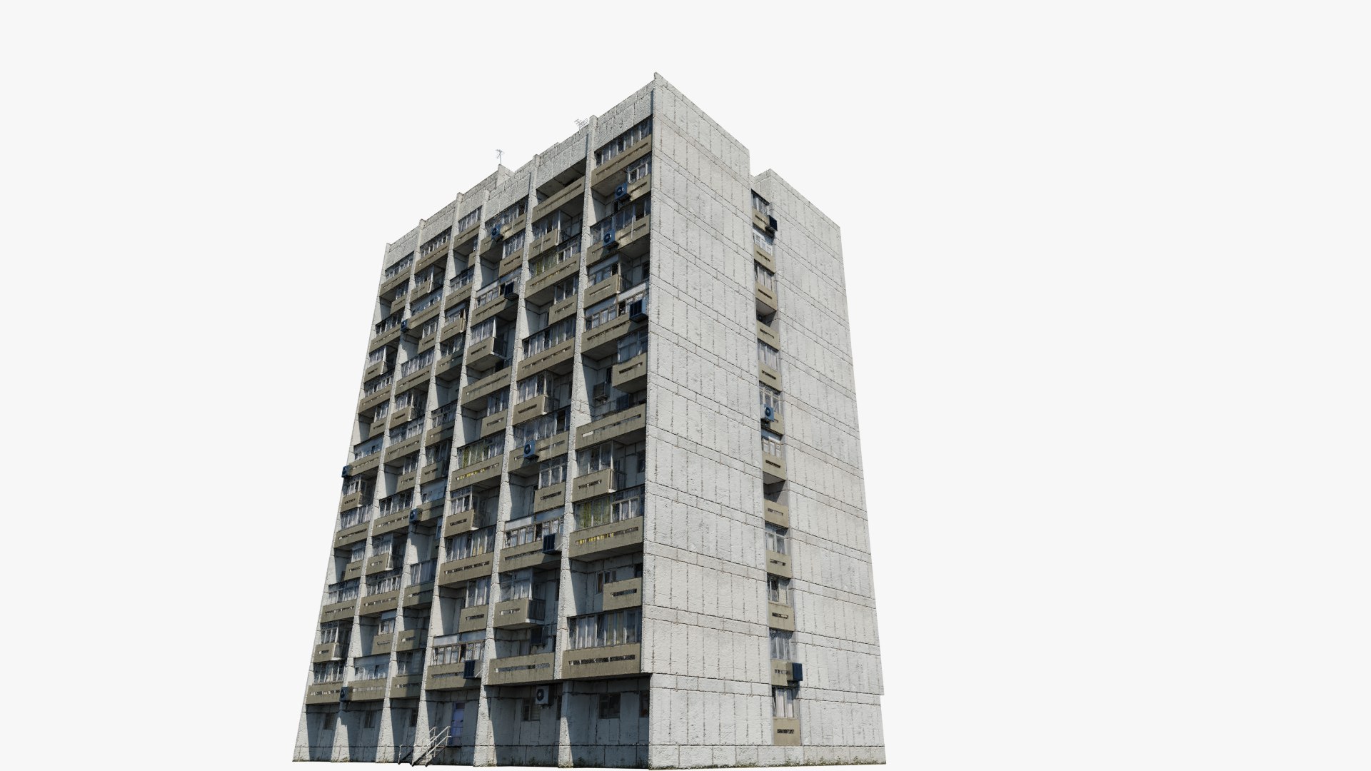 3D Model Soviet Building Russia - TurboSquid 1420147