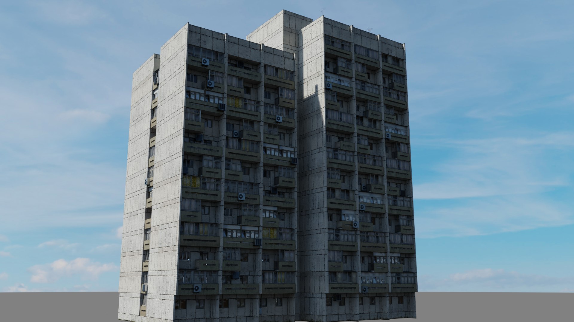 3D Model Soviet Building Russia - TurboSquid 1420147