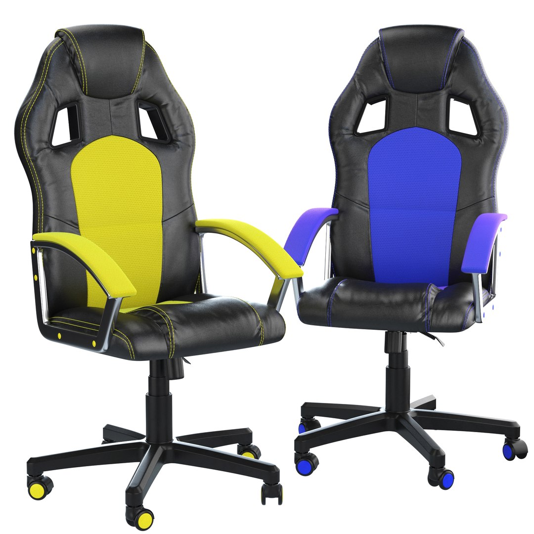 Gaming Chair 3D Model - TurboSquid 1729436