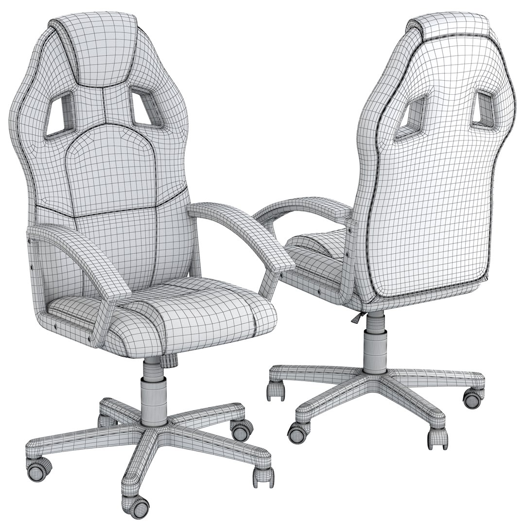 Gaming Chair 3D Model - TurboSquid 1729436