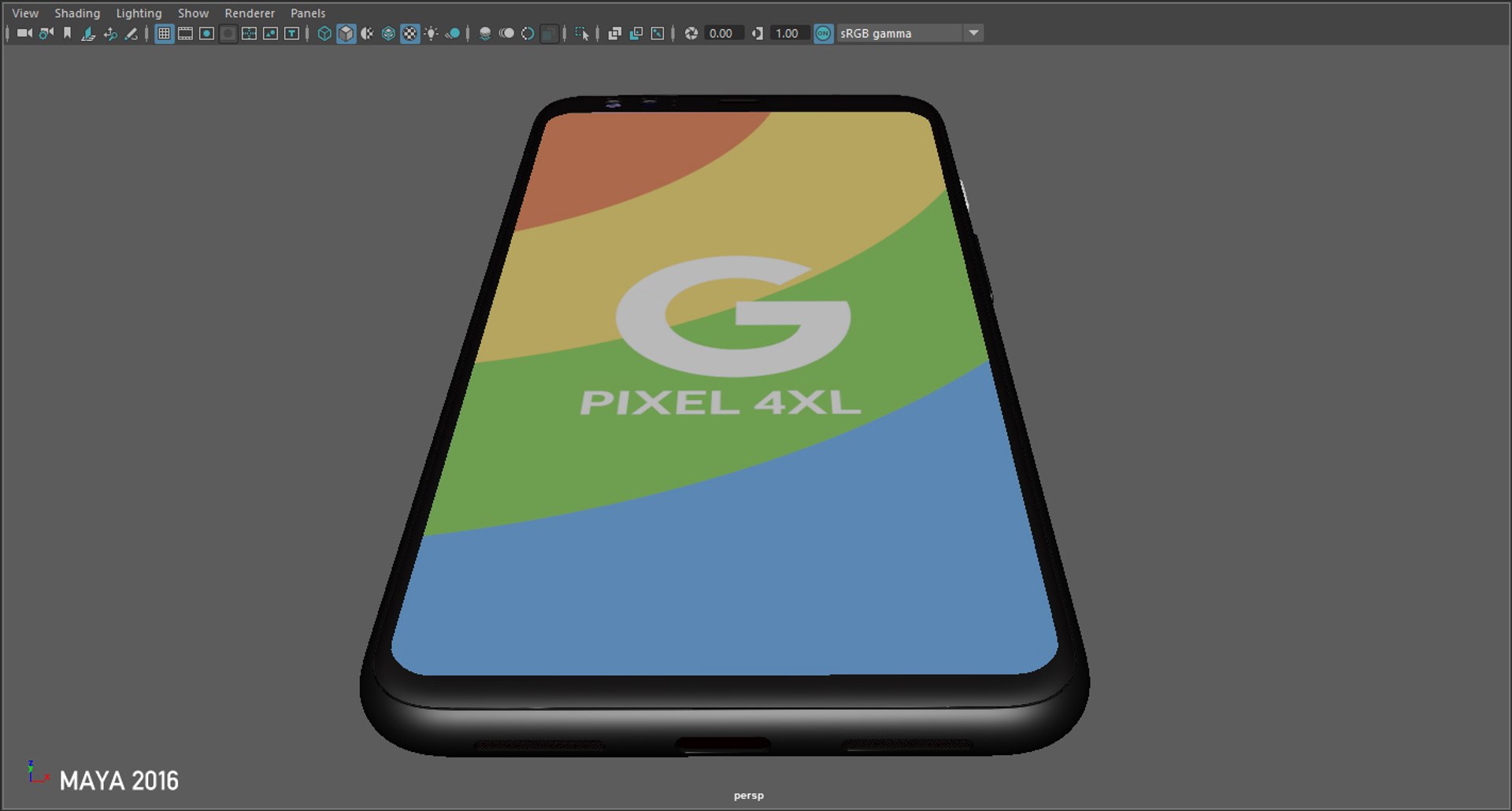 Google Pixel 4 4xl Model - TurboSquid 1434346