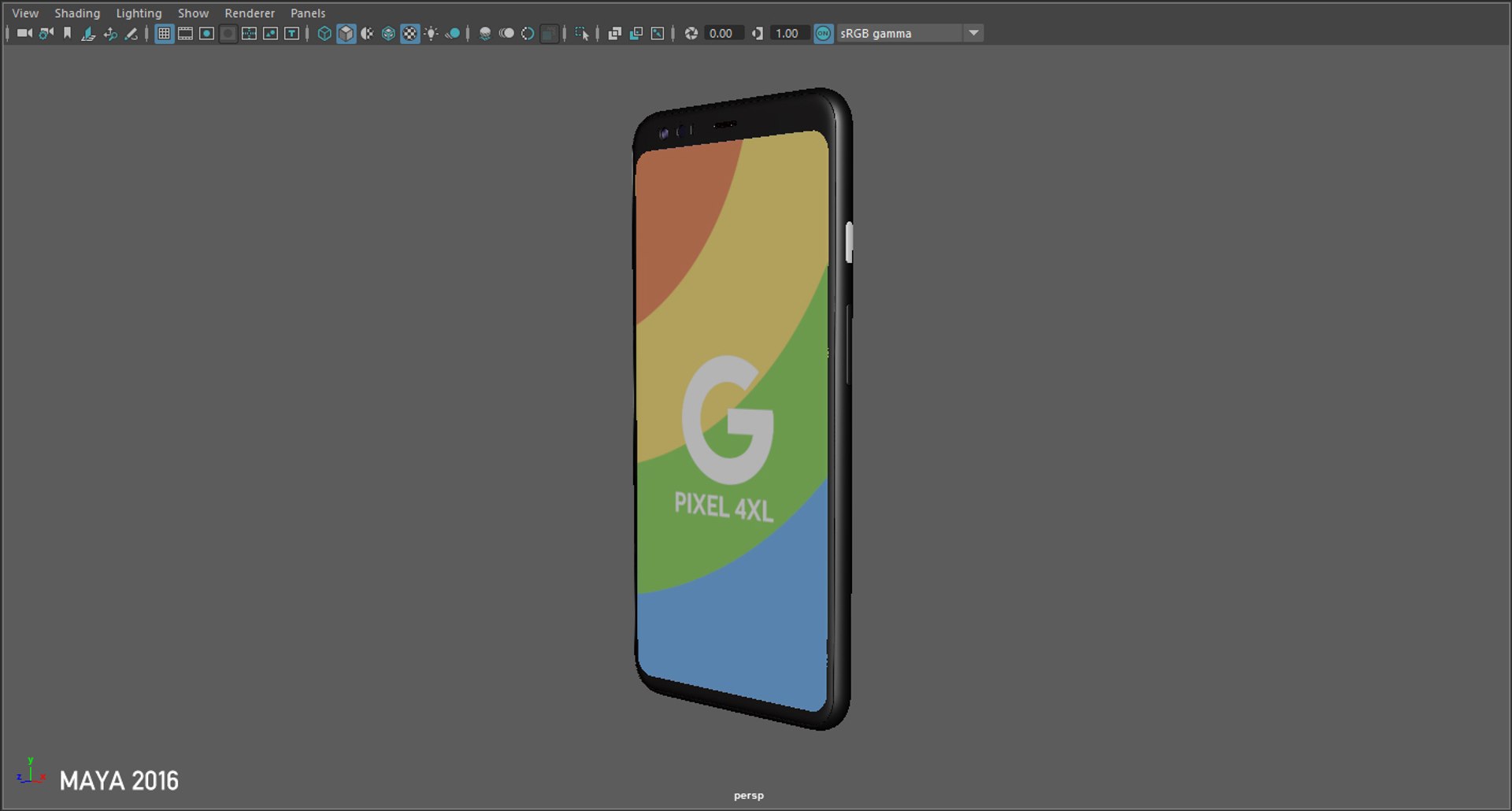 Google Pixel 4 4xl Model - TurboSquid 1434346
