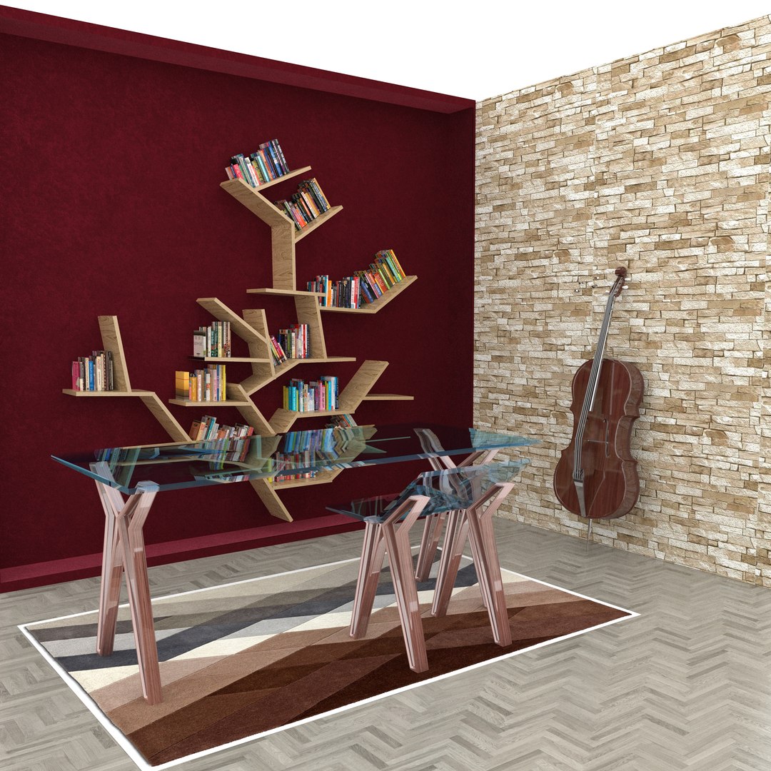 3D Model Room Interior - TurboSquid 1538067