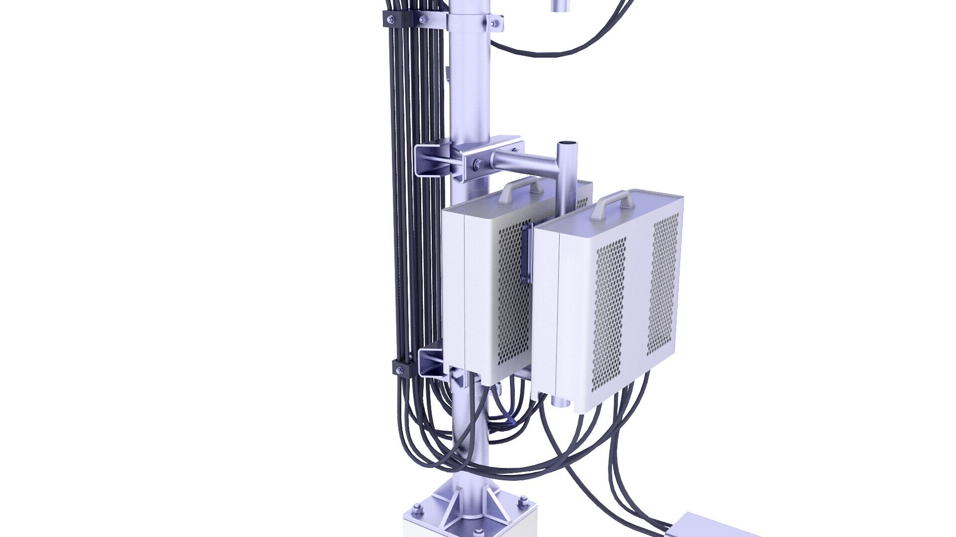 Roof Cell Phone Tower 3D Model 8 3D - TurboSquid 1822571