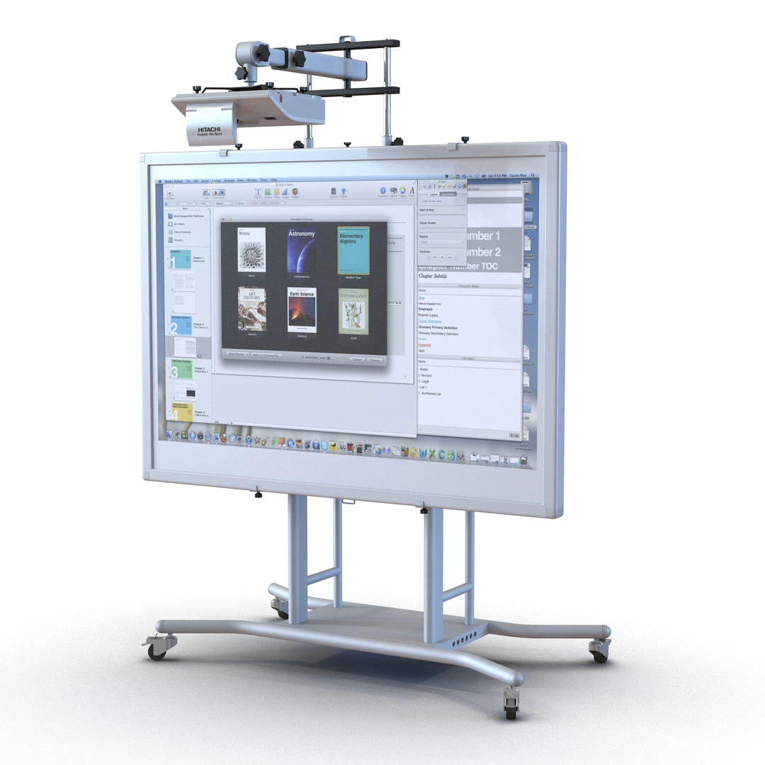 Interactive Whiteboards Collection 4 3D - TurboSquid 1785291