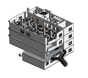 3D model substation revit - TurboSquid 1180782