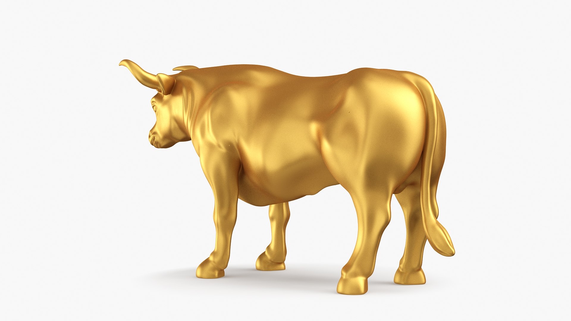 3D Bull Statue - TurboSquid 1651912