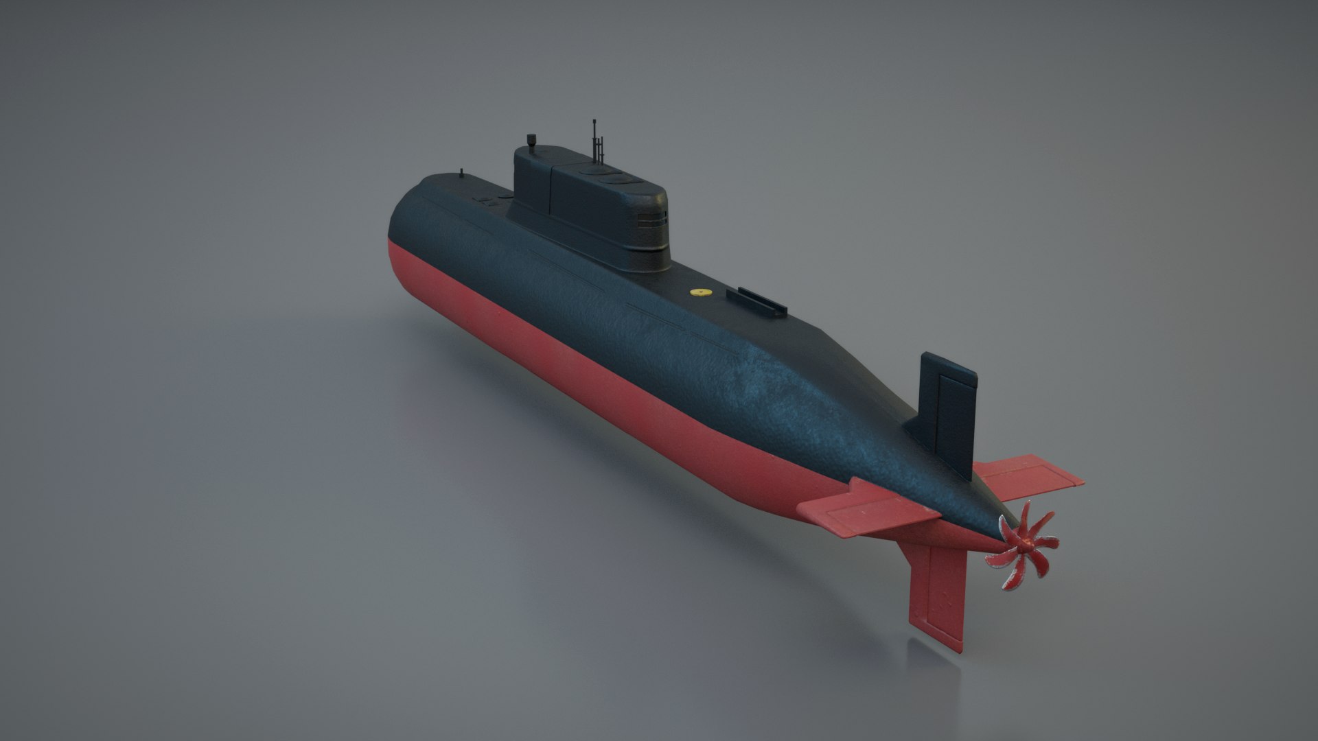 Submarine Sub U 3D Model - TurboSquid 1708102