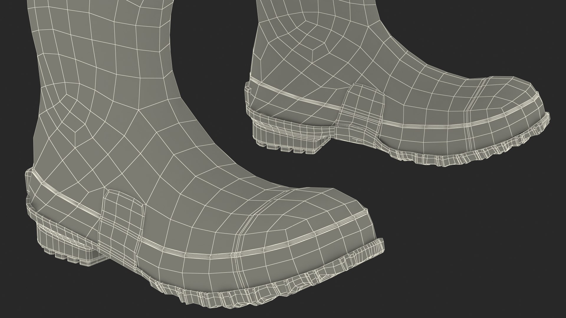 Waterproof Hip Waders For Work Red 3D Model - TurboSquid 1818451