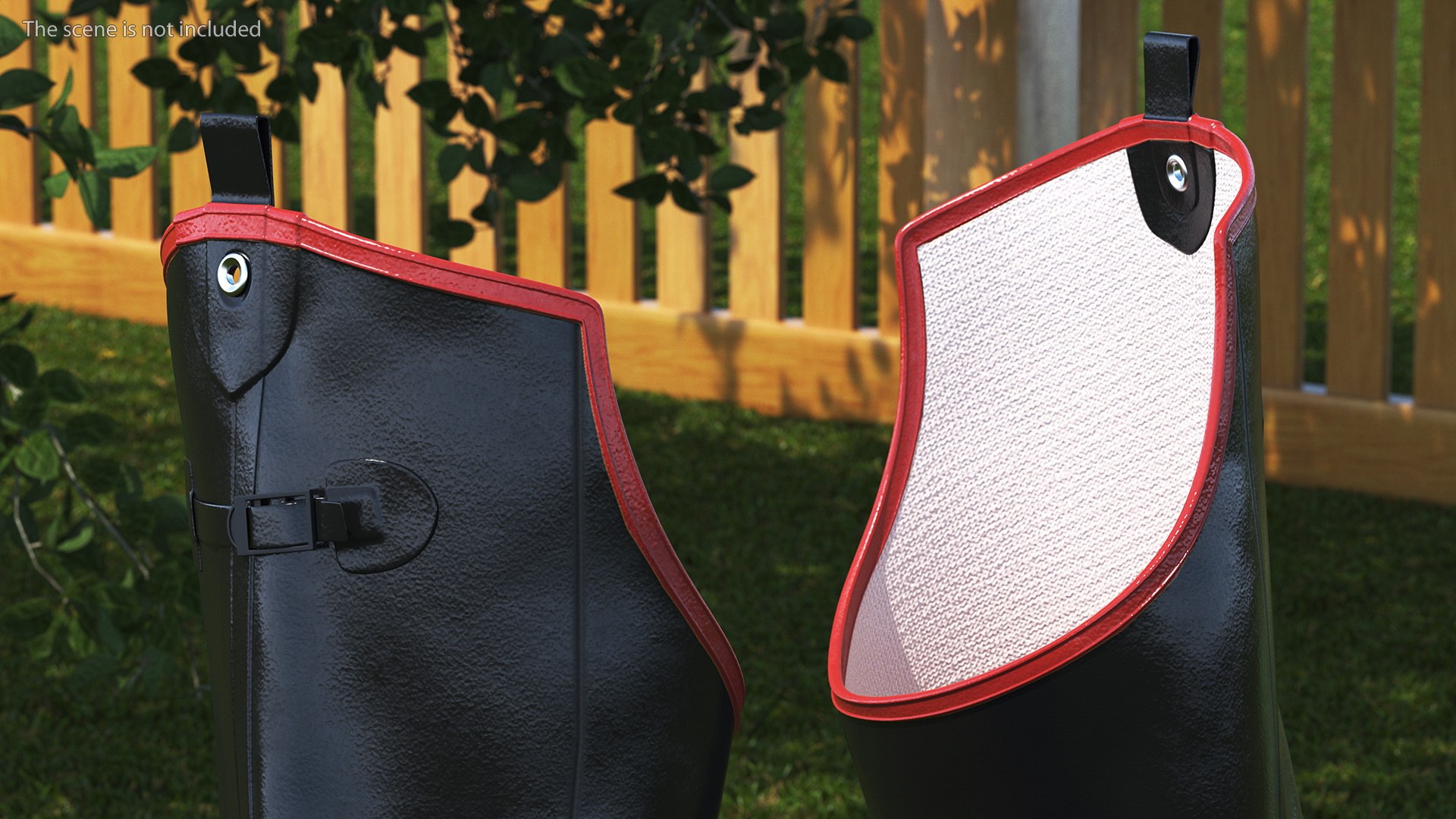 Waterproof Hip Waders For Work Red 3D Model - TurboSquid 1818451