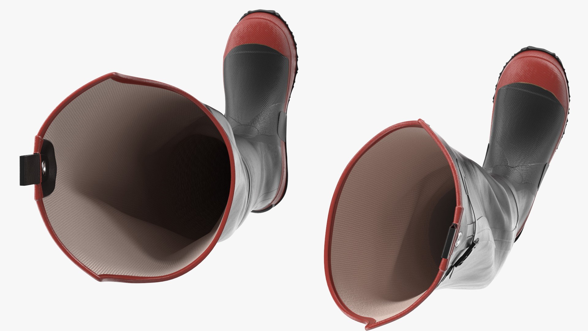 Waterproof Hip Waders For Work Red 3D Model - TurboSquid 1818451