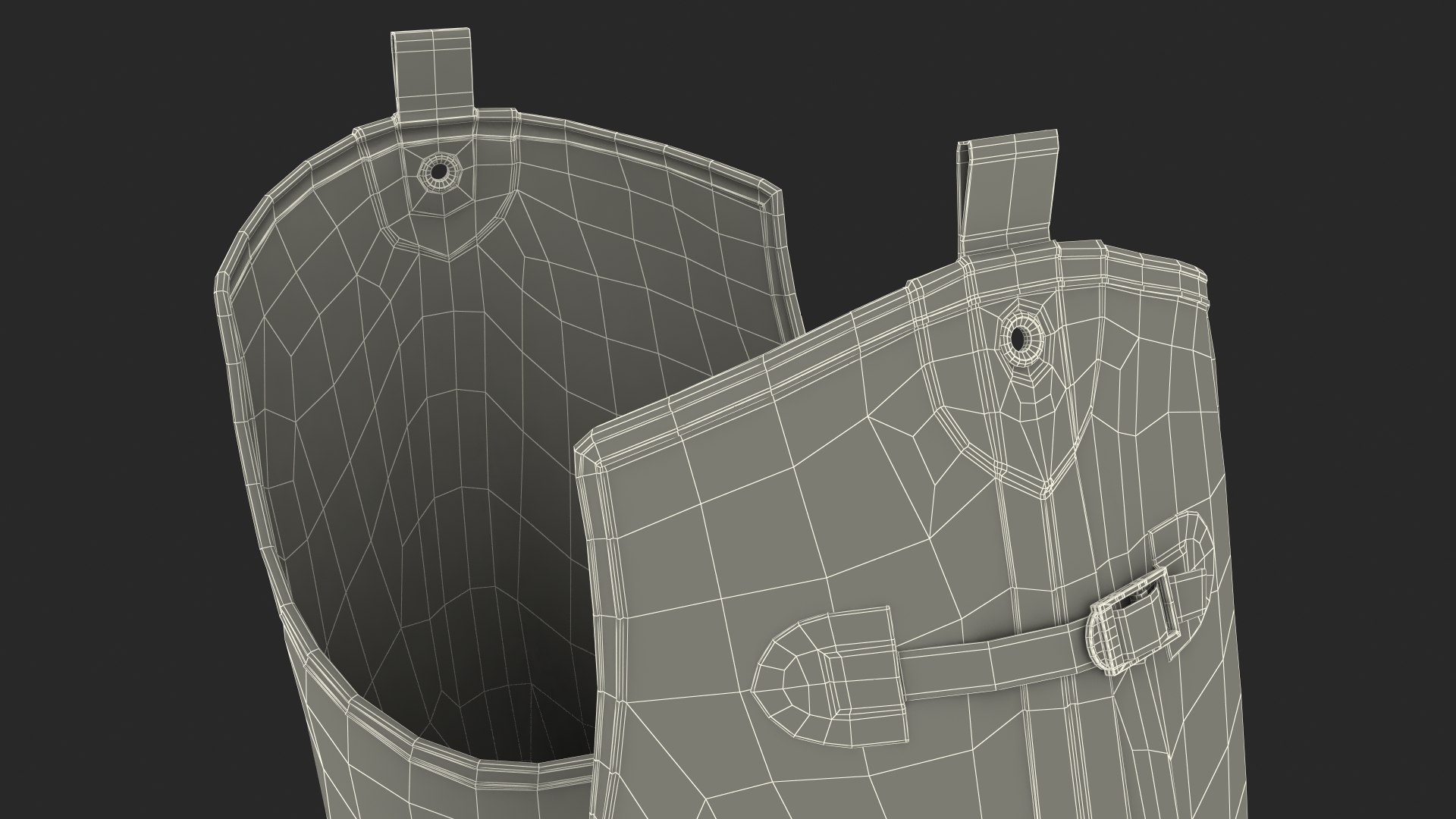 Waterproof Hip Waders For Work Red 3D Model - TurboSquid 1818451