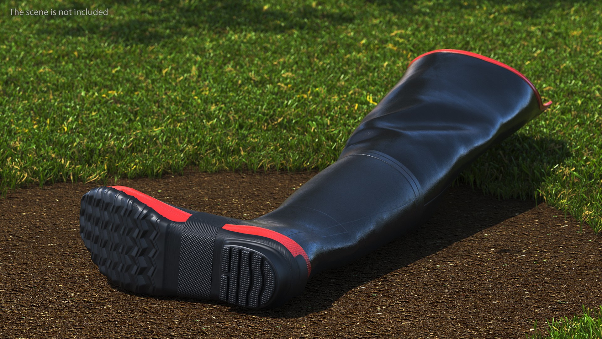 Waterproof Hip Waders For Work Red 3D Model - TurboSquid 1818451