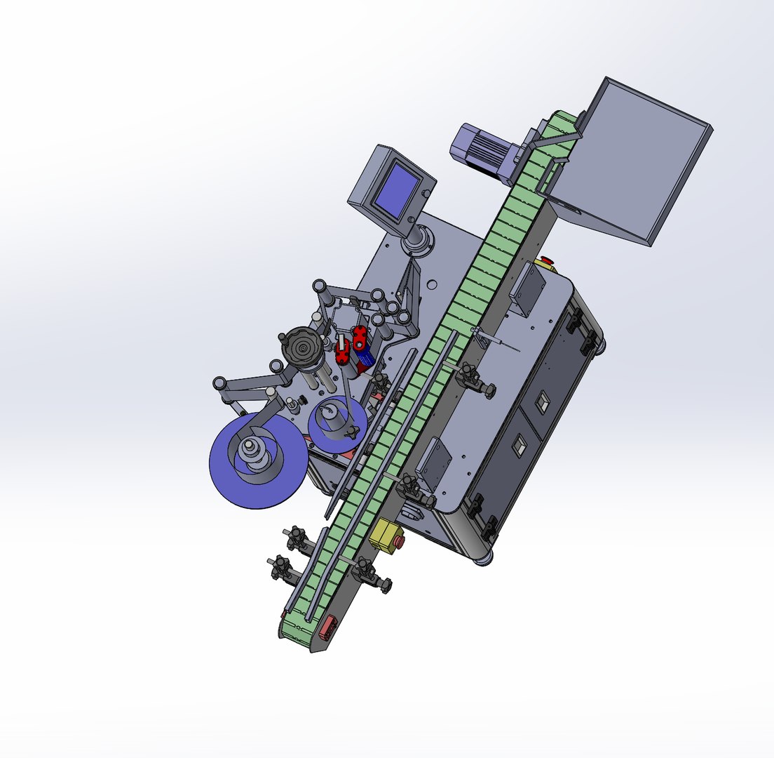 Labeling Machine 3D - TurboSquid 1307768