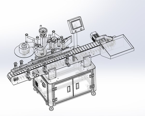 Labeling machine 3D - TurboSquid 1307768