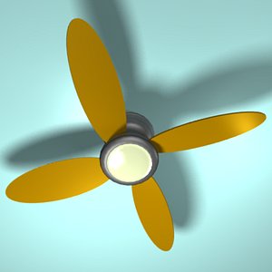 Ceiling Fan Blender Models for Download | TurboSquid